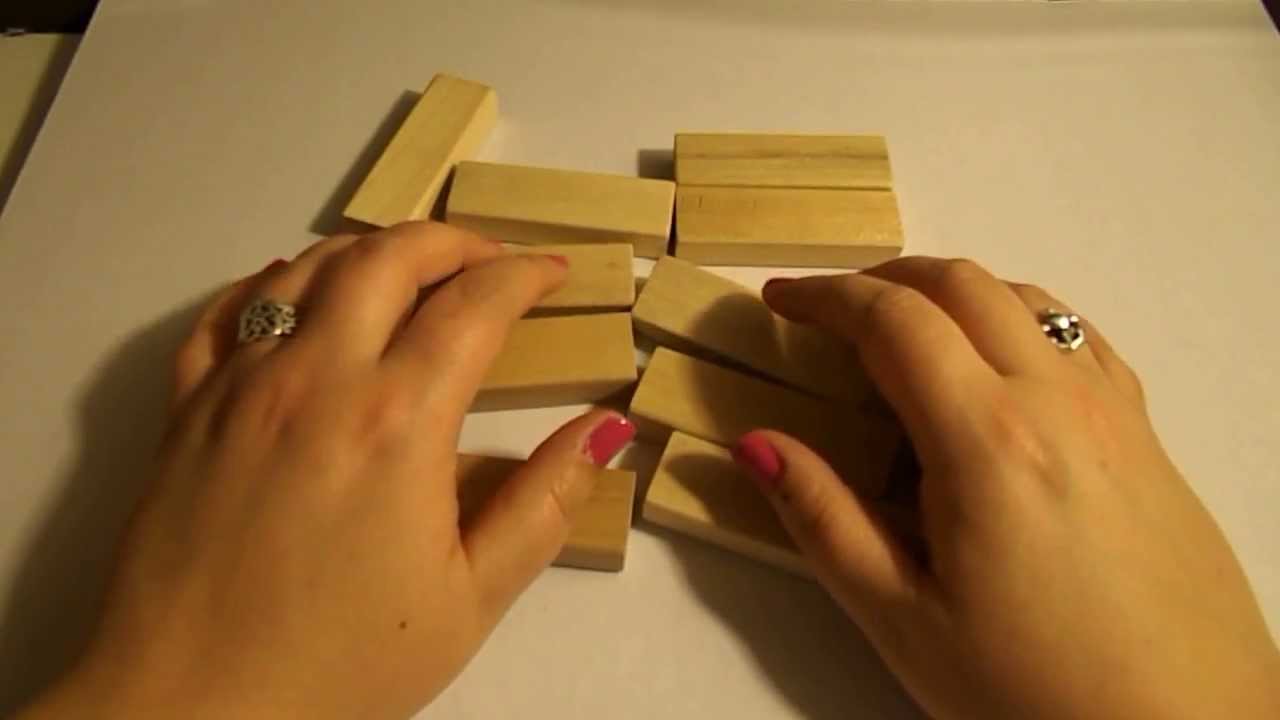 ASMR | Wooden Blocks, Tapping & Scratching - YouTube