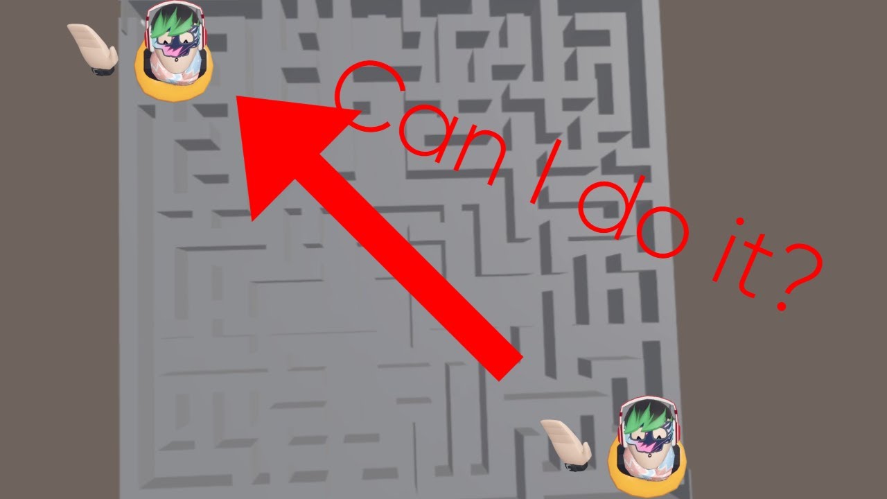 Can You Escape This CRAZY Rec Room Maze? - YouTube