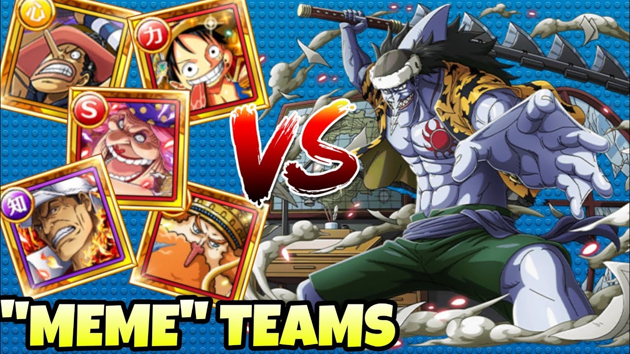 [OPTC] Arlong Raid Boss - "Meme" Teams - YouTube
