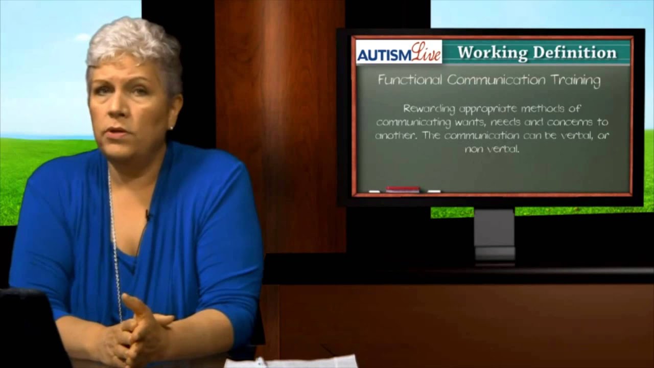 Autism Jargon: Functional Communication Training - YouTube
