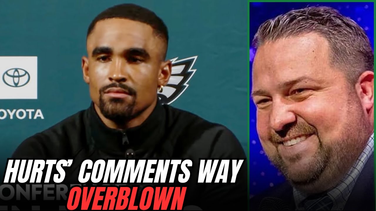 WAY OVERBLOWN? Mike Gill on Jalen Hurts' Sirianni Comments, Eagles Mini-camp & more - YouTube