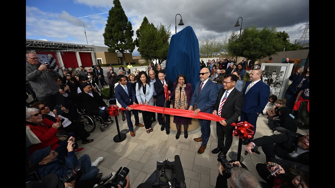 Mendez Tribute Monument Park Dedication and Grand Opening - YouTube