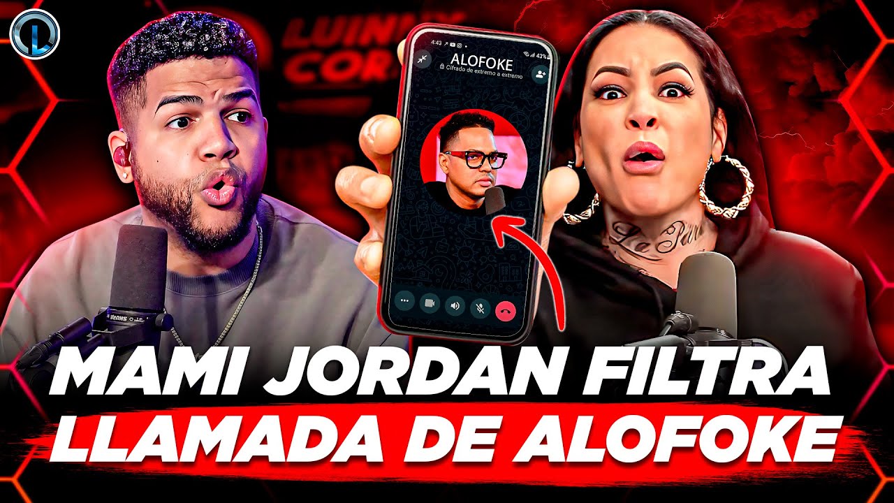 MAMI JORDAN FILTRA LLAMADA DE SANTIAGO MATIAS ALOFOKE JUGÁNDOLE SUCIO A ...