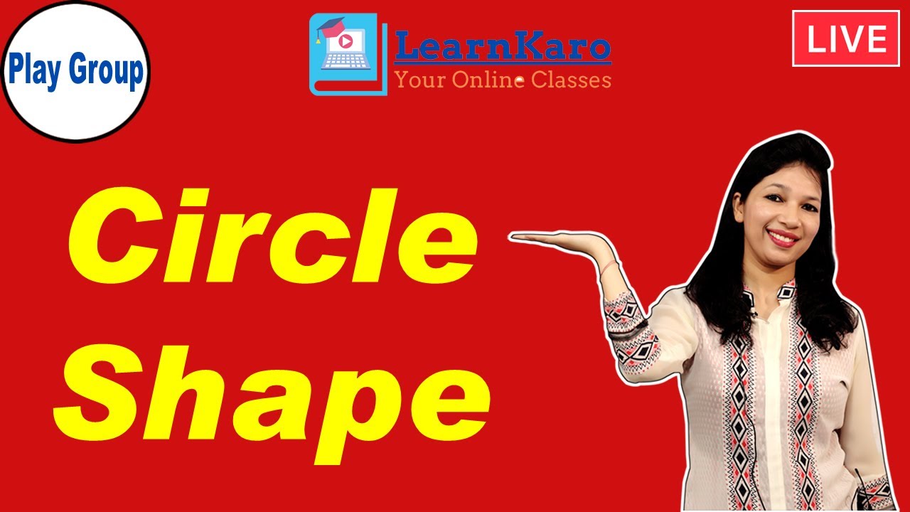 Recognition of Circle Shape | Play Group | Most engaging activity for ...