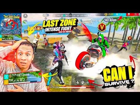 Tonde Gamer | Last Zone Intense Fight 🔥☠️ Tonde Gamer New Gameplay ...