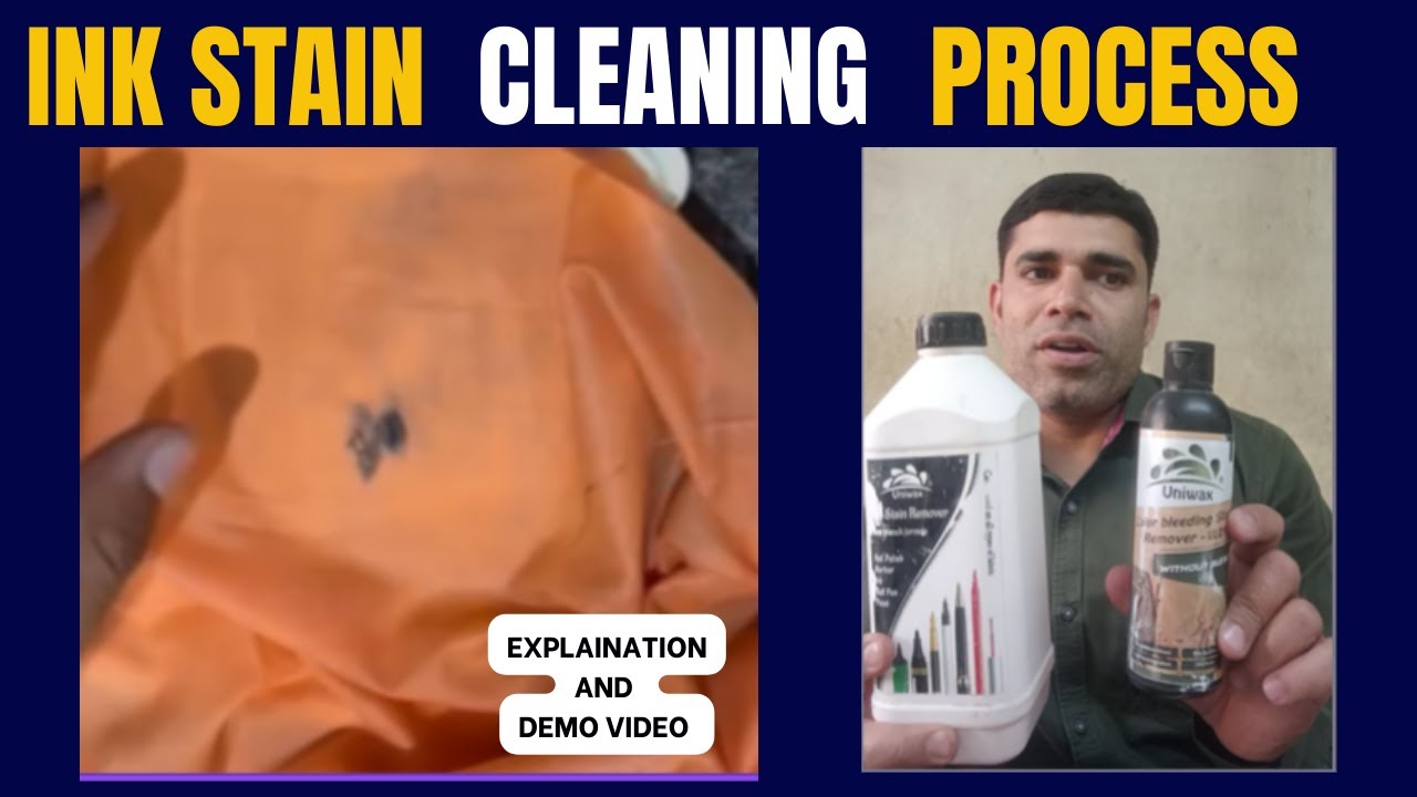 How To Remove Ink Stain From Clothes, Dry Cleaning Process, Laundry ...