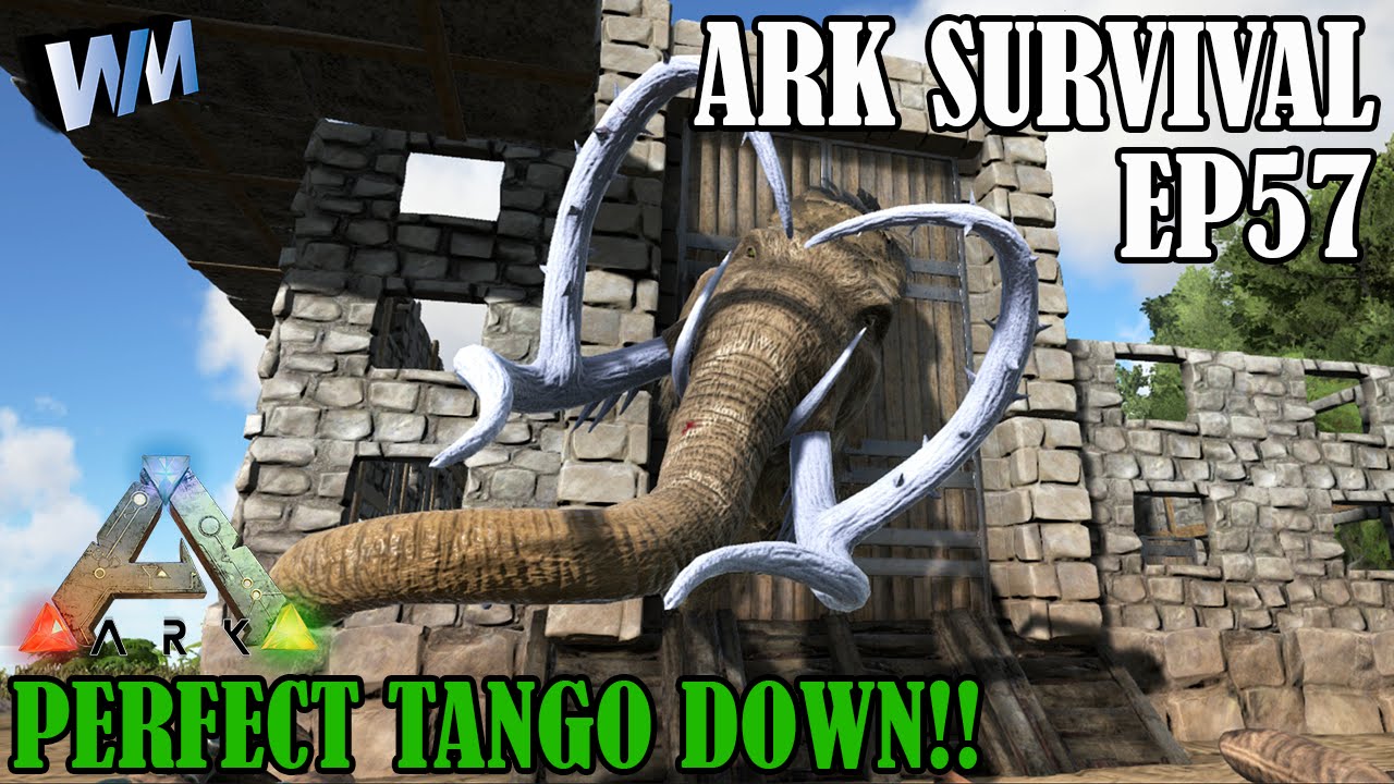 Ark Survival Evolved Gameplay EP57 - Perfect Mammoth Tame! - YouTube