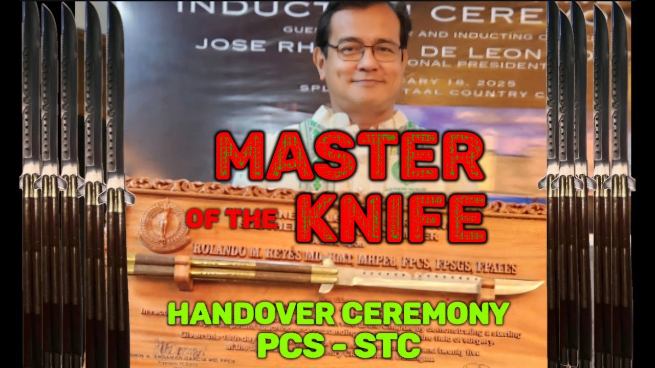 Master of the Knife Awarding, Handover Ceremony PCS STC #pcs # ...