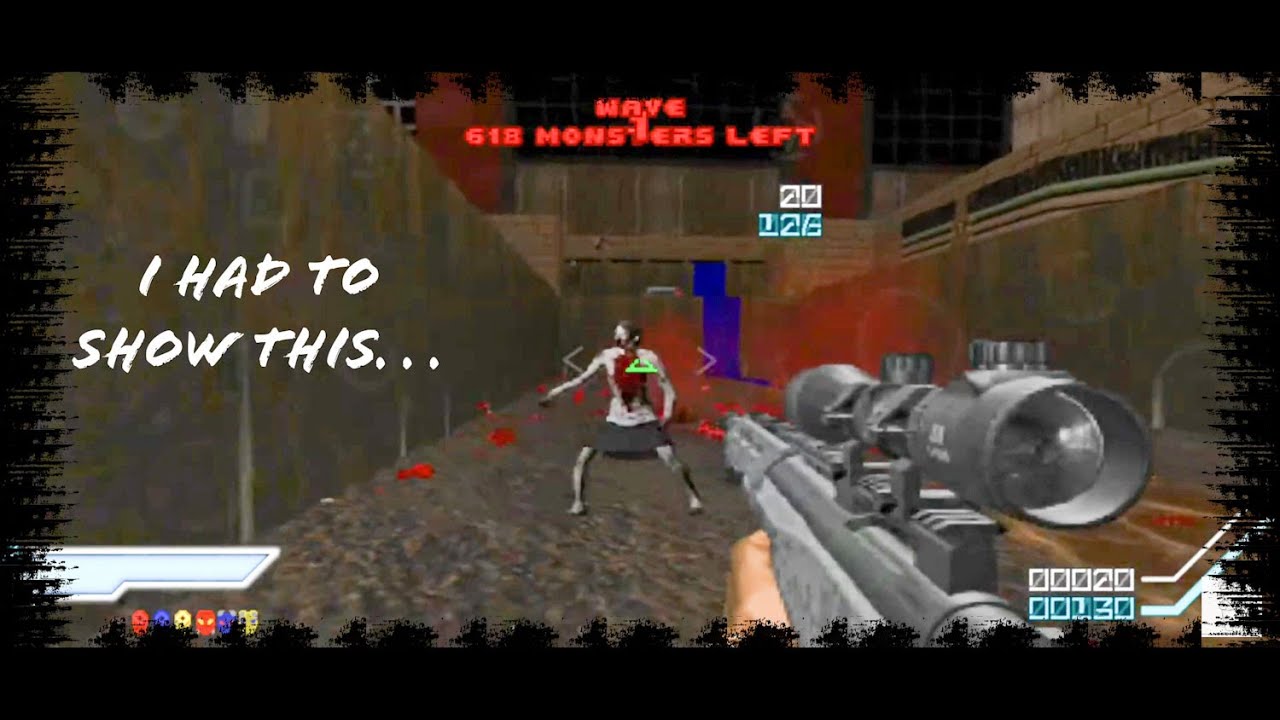 (Short) Left 4 dead Enemies [lzdoom 3.87c/delta touch] - YouTube