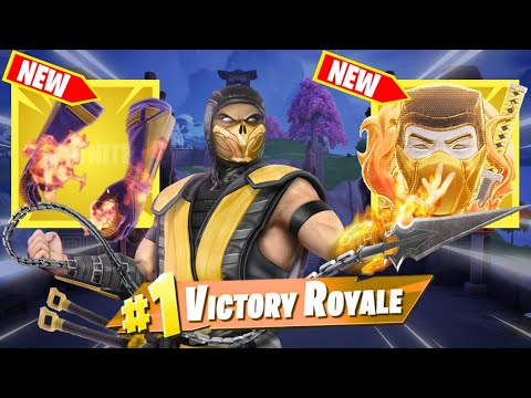 NEW Scorpion Medallion 👑 Victory Royale Gameplay Win (Fortnite Season 2 ...