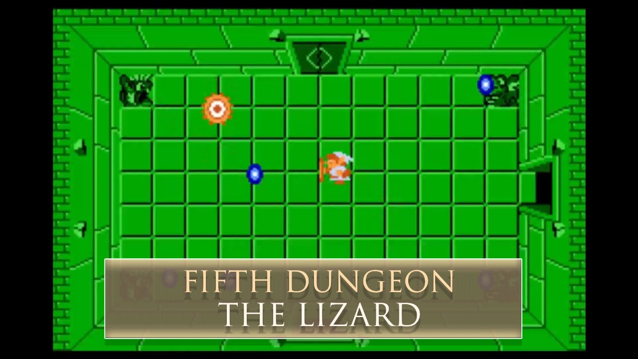 The Legend of Zelda | 5th Dungeon - The Lizard (Boss: Digdogger) [NES ...