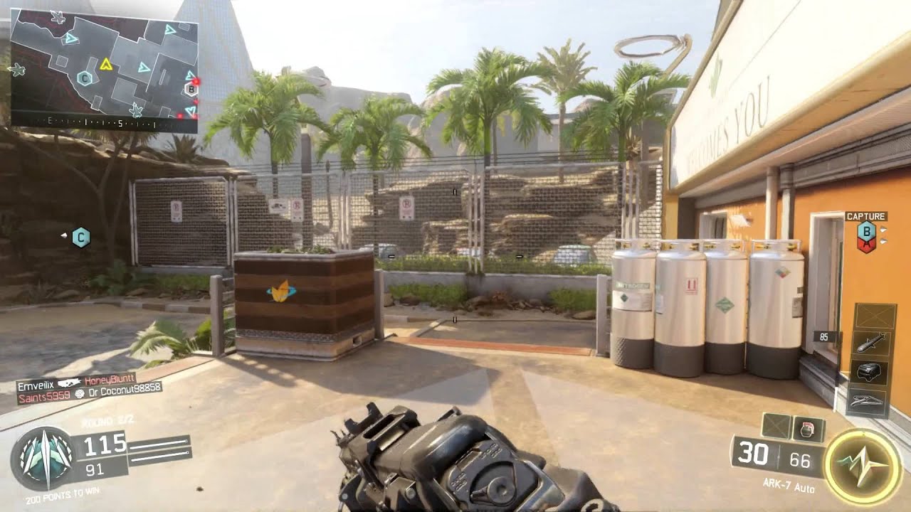 Call of duty black ops 3 multiplayer: DOMINATION ON COMBINE - YouTube