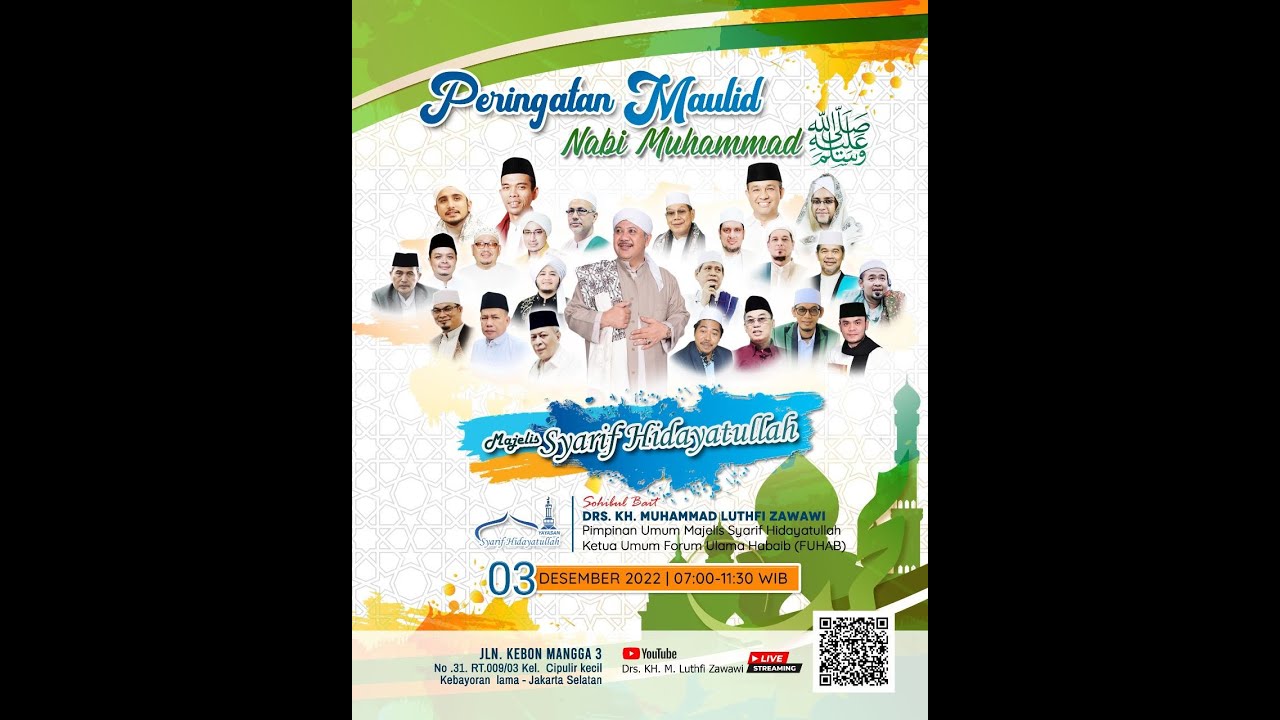 PERINGATAN MAULID NABI MUHAMMAD SAW - MAJELIS SYARIF HIDAYATULLAH ...