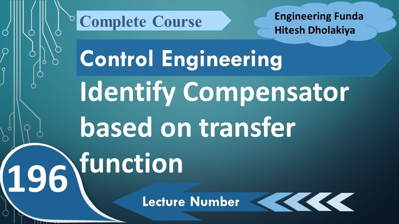 Compensator Identification From Transfer Function of System - YouTube