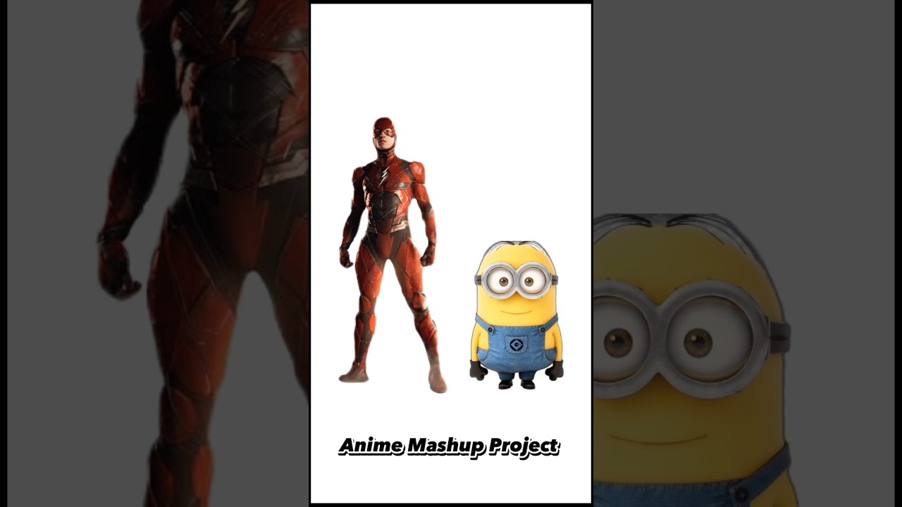 The Flash Minion | The Flash fusion with Minion #minions #dc # ...