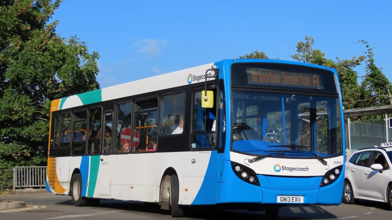 Onboard Stagecoach Bus 36862 - YouTube