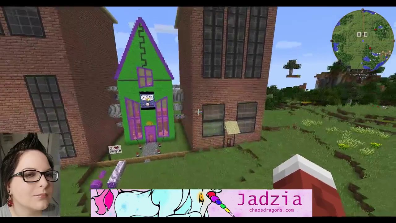 Invader Zim House Minecraft - YouTube