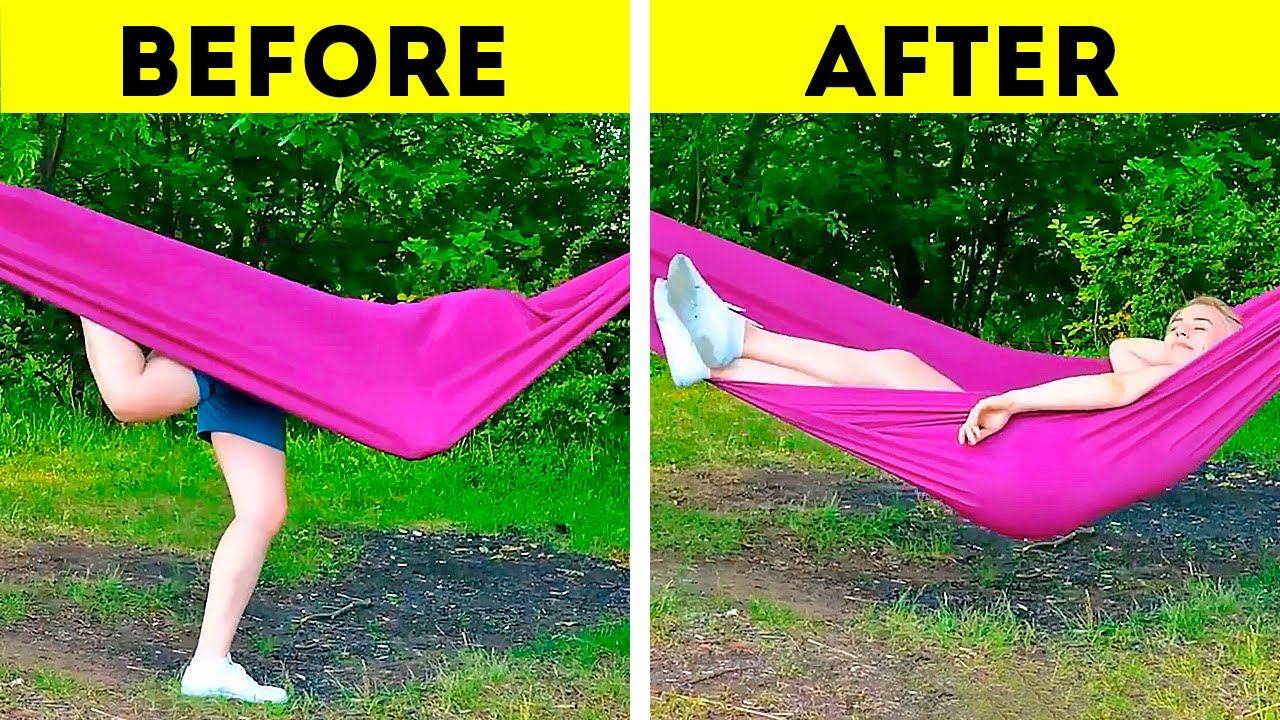 Unexpected Camping Hacks To Have Perfect Time Outdoors! - YouTube