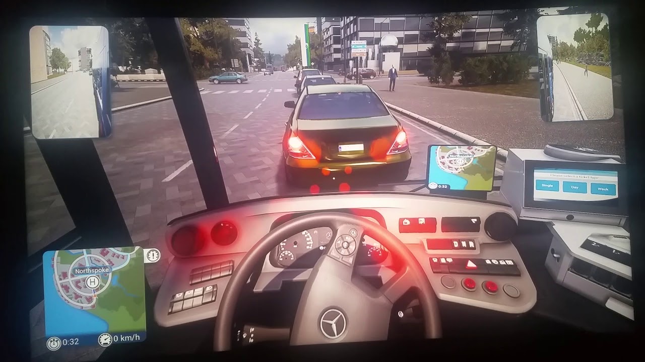 Bus Simulator how do you use ticket machine - YouTube