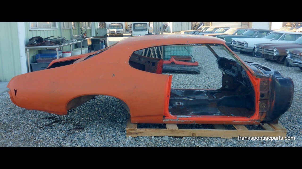 68 GTO Body Shell - YouTube