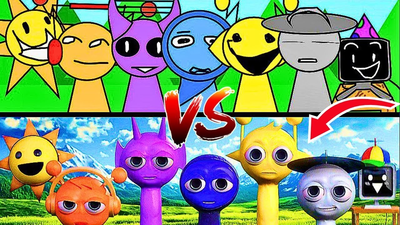 Sprunki Remake Fire VS Sprunki 3D Edition - YouTube