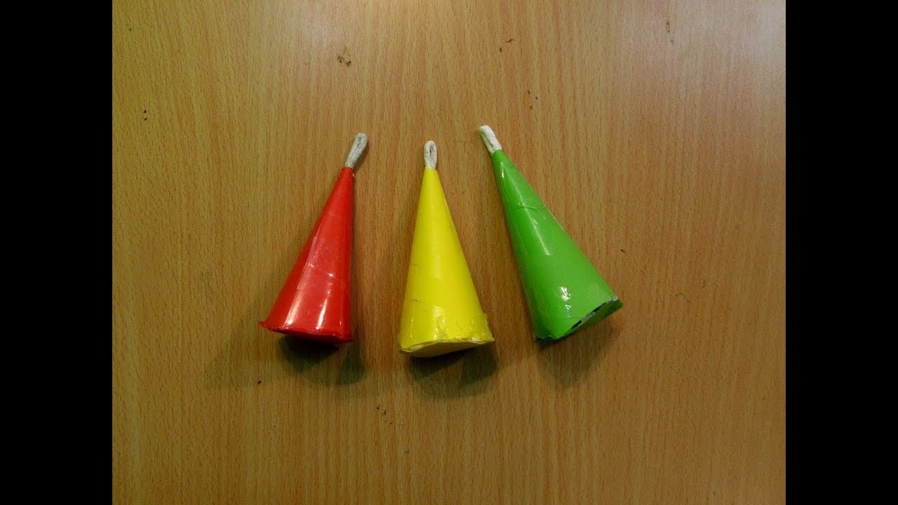 How to Make a Volcano Firecracker - Easy Tutorials - YouTube