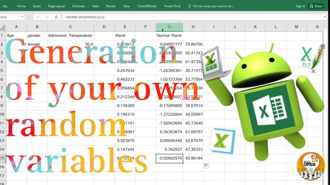 Generating Random Variables in Spreadsheet: You'll be Surprised What ...