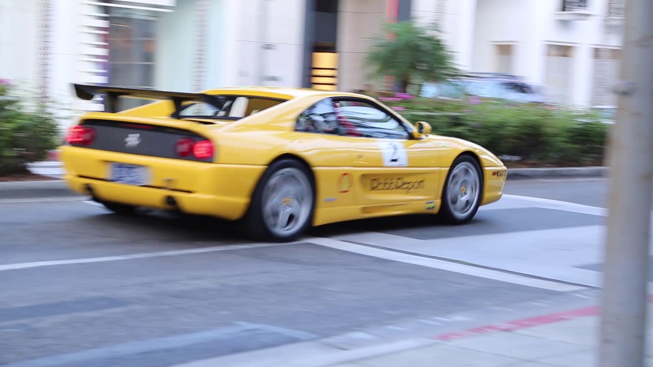 Ferrari F355 Challenge Race car on Street. The Ferrari GTO Spiritual ...