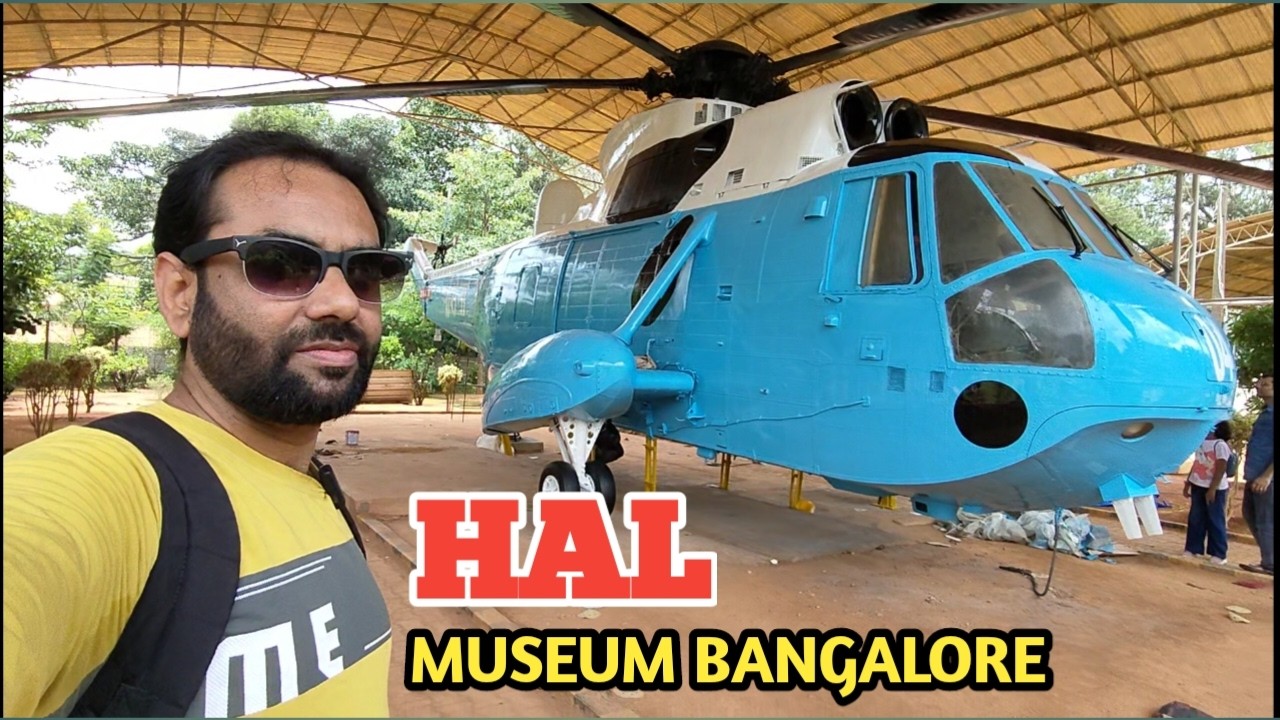 India's Largest Aerospace Museum || HAL Aircraft Museum Bangalore ...