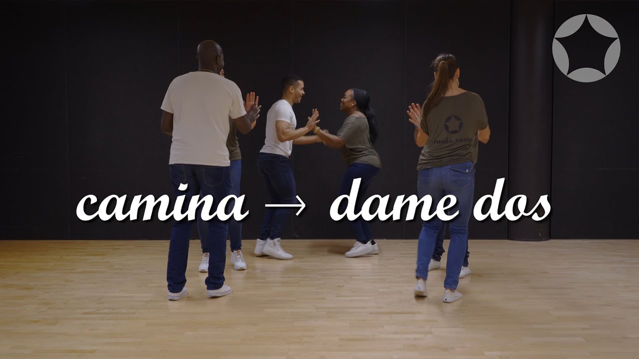 Rueda de Casino - Camina - Dame Dos (Intermediate) - YouTube