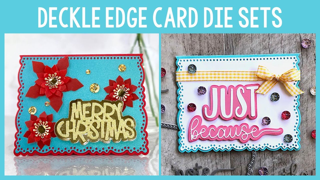 The Stamps of Life: Deckle Edge Card Die Sets, Card & Envelope Set 2 ...
