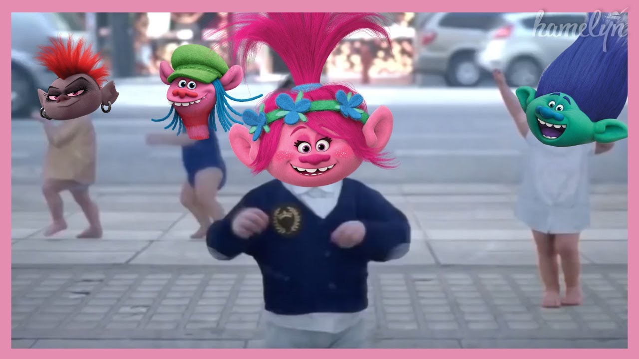 Trolls World Tour Baby Dance - Coffin Dance Meme Song Astronomia (COVER ...