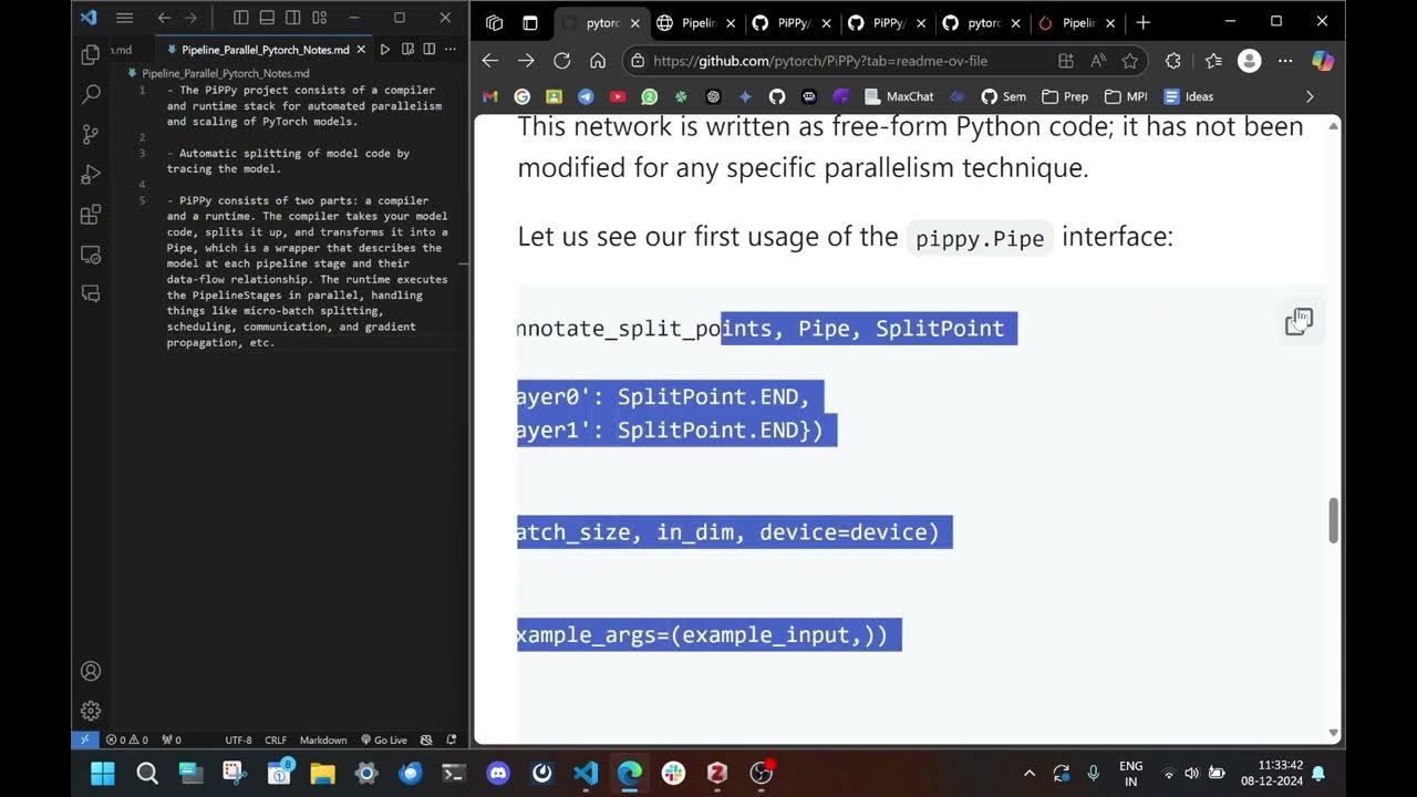 Trying to understand PiPPy and Pipeline Parallelism API in PyTorch - YouTube
