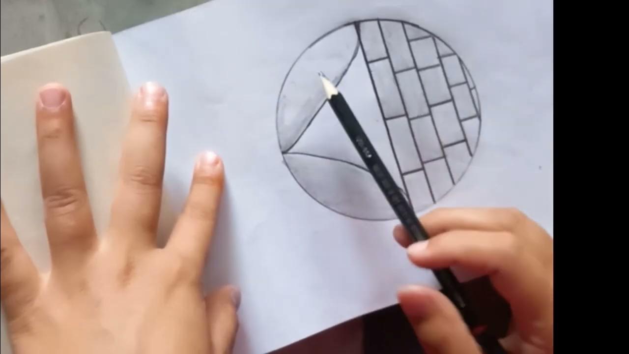 easy circle drawing tutorial - YouTube