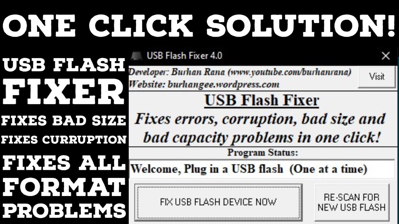 Fix USB flash drive after Palen1x/Checkn1x/Ra1nUSB |Fix USB Format ...