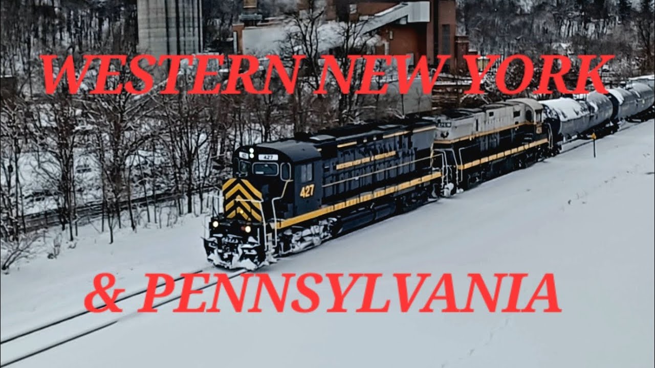 Western New York & Pennsylvania Railroad 12/19/2023 - YouTube