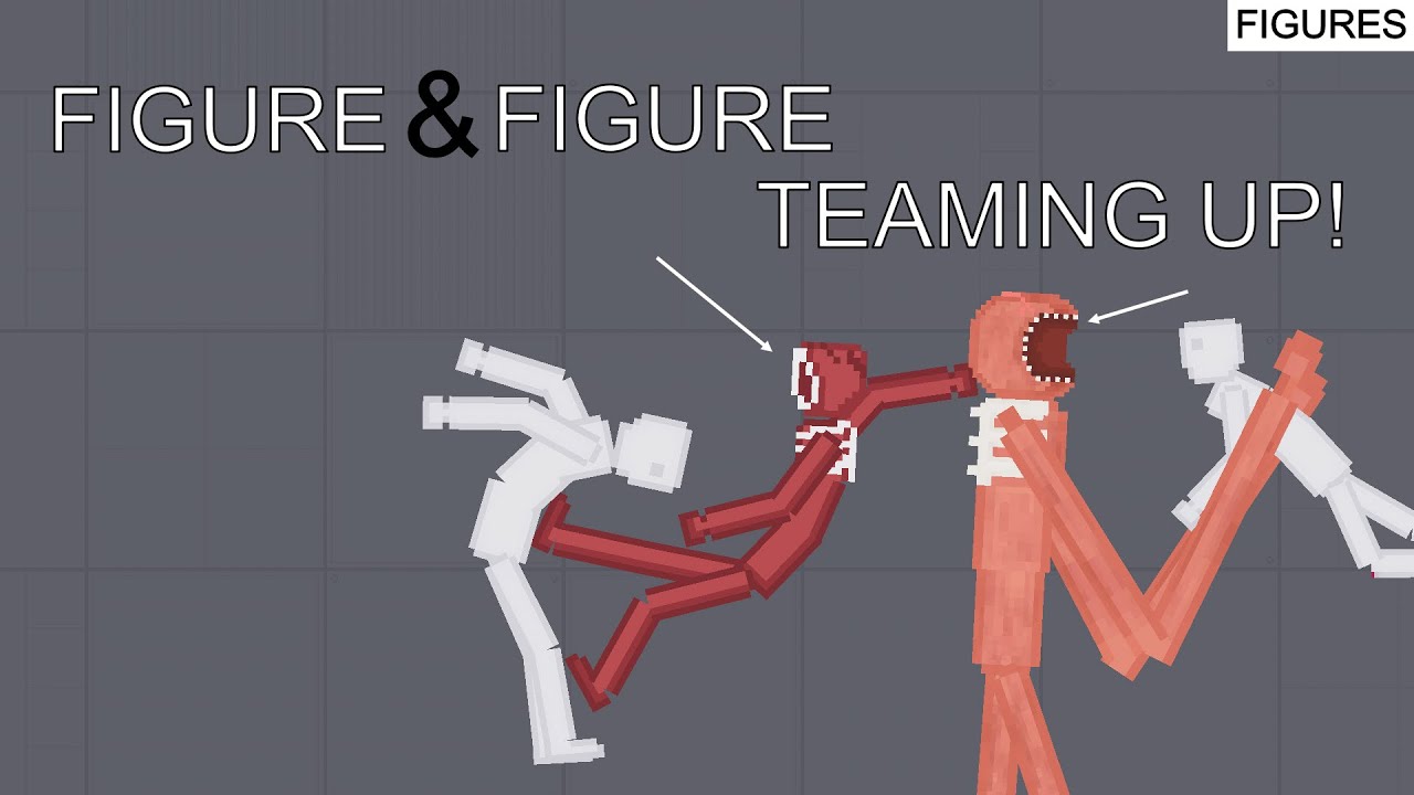 Figure & Figure Teamwork Test In People Playground Who Is Actually ...