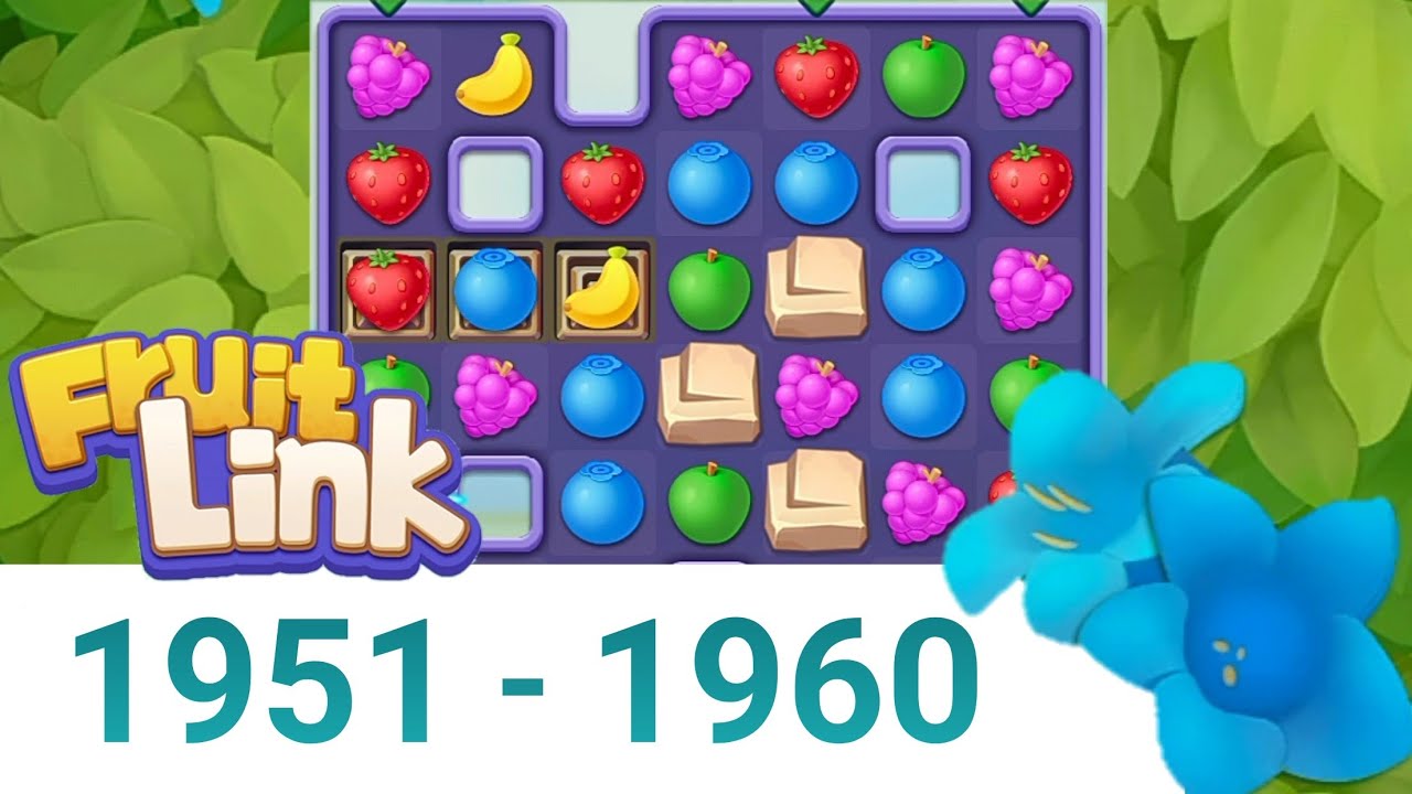 Fruit Link Blast Line | Level 1951 to 1960 | game fruit candy - YouTube
