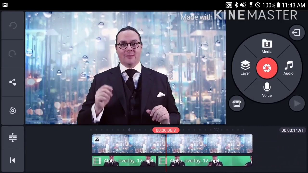 Alpha Opacity KineMaster Quick Tips - YouTube