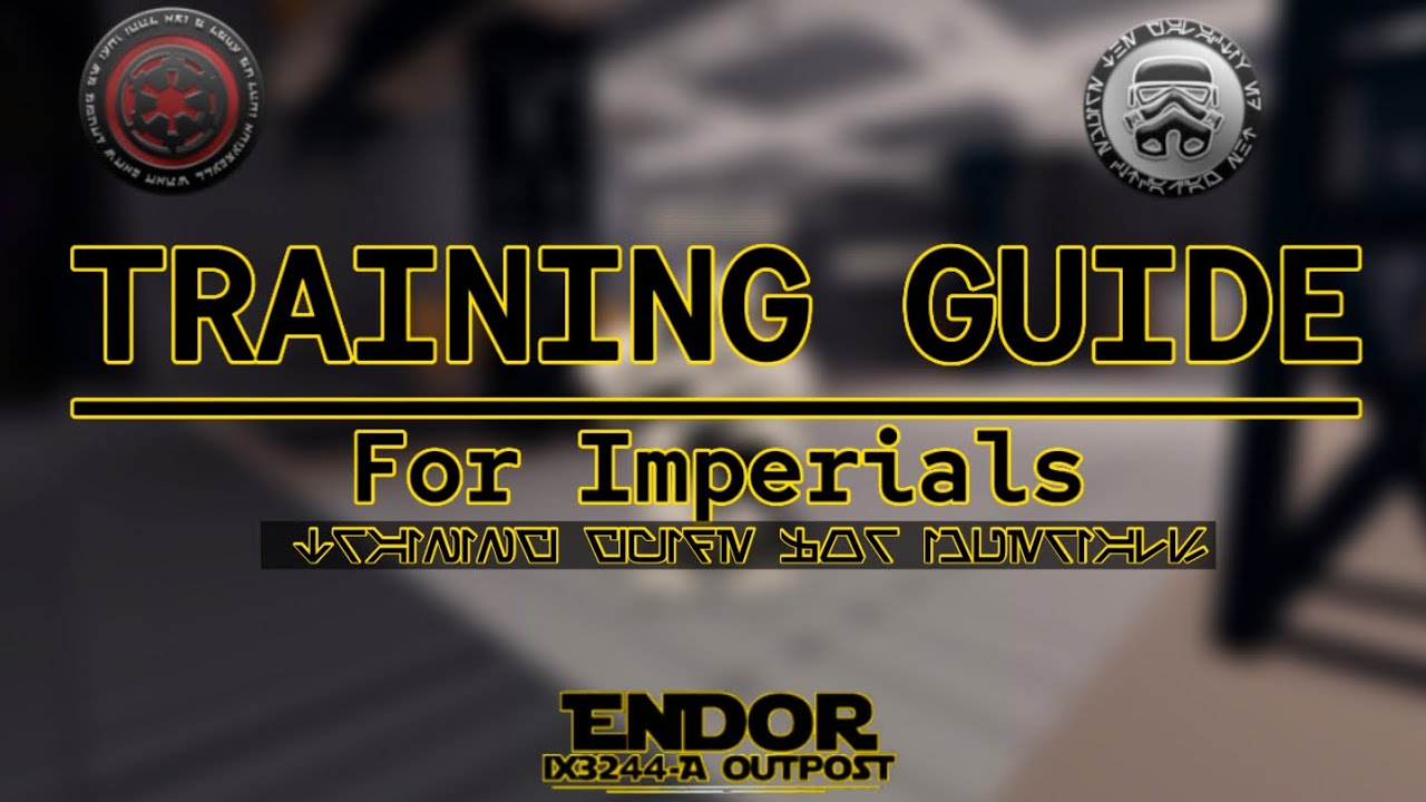 The Forest Moon of Endor, IX3244-A Outpost Training Guide | ROBLOX「 The ...