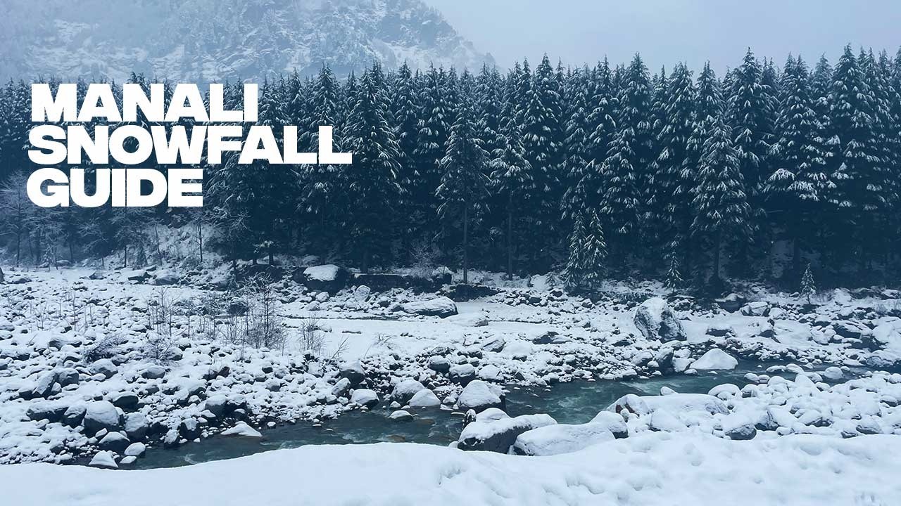 A quick guide to Manali snowfall #manali #manalisnowfall - YouTube