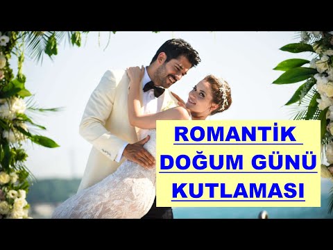 Fahriye Evcen'den Romantik Doğum Günü Kutlaması
