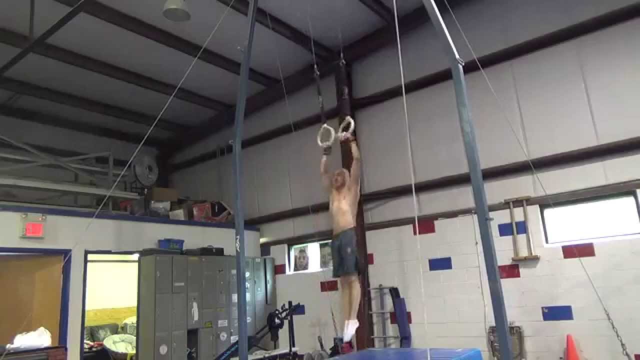 2015 05 15 RINGS WORKOUT - Bail Work/Etc - Gymnastics Still Rings ...