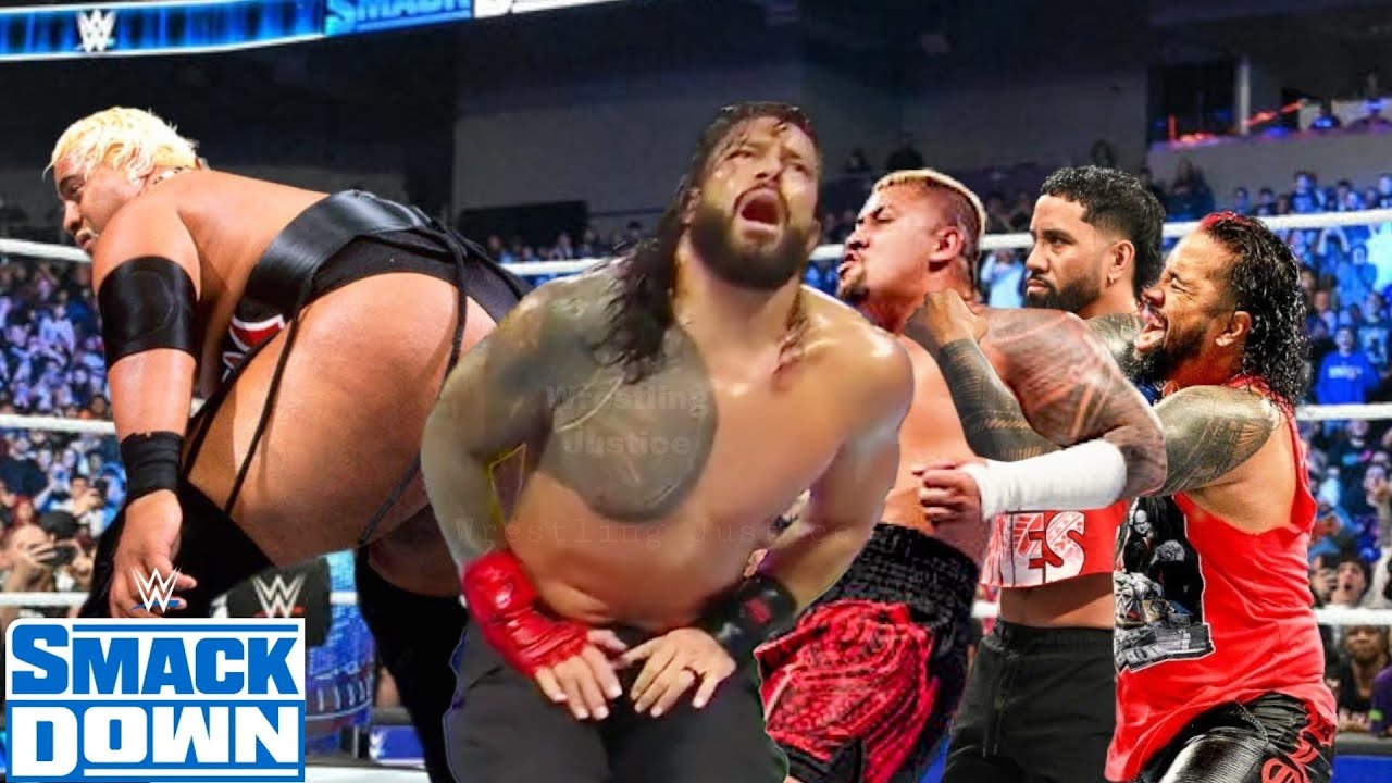 WWE 2023 Jey Usos Father Rikishi Return & Attack Roman Reigns WWE ...