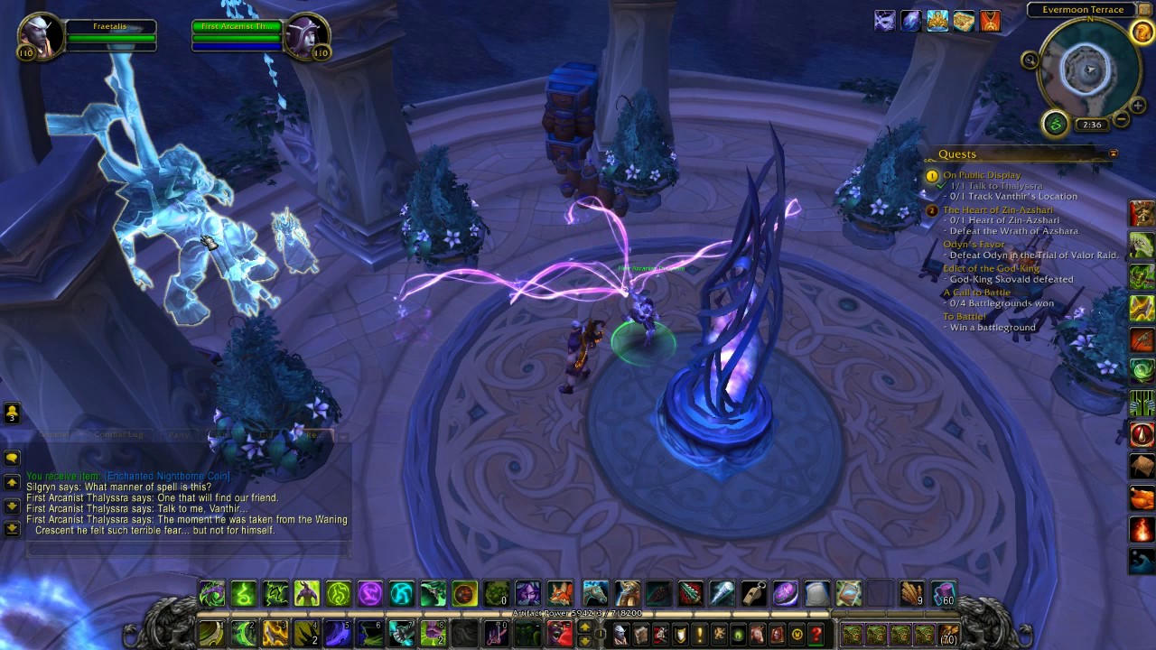 World of Warcraft On Public Display Legion Quest Guide - YouTube