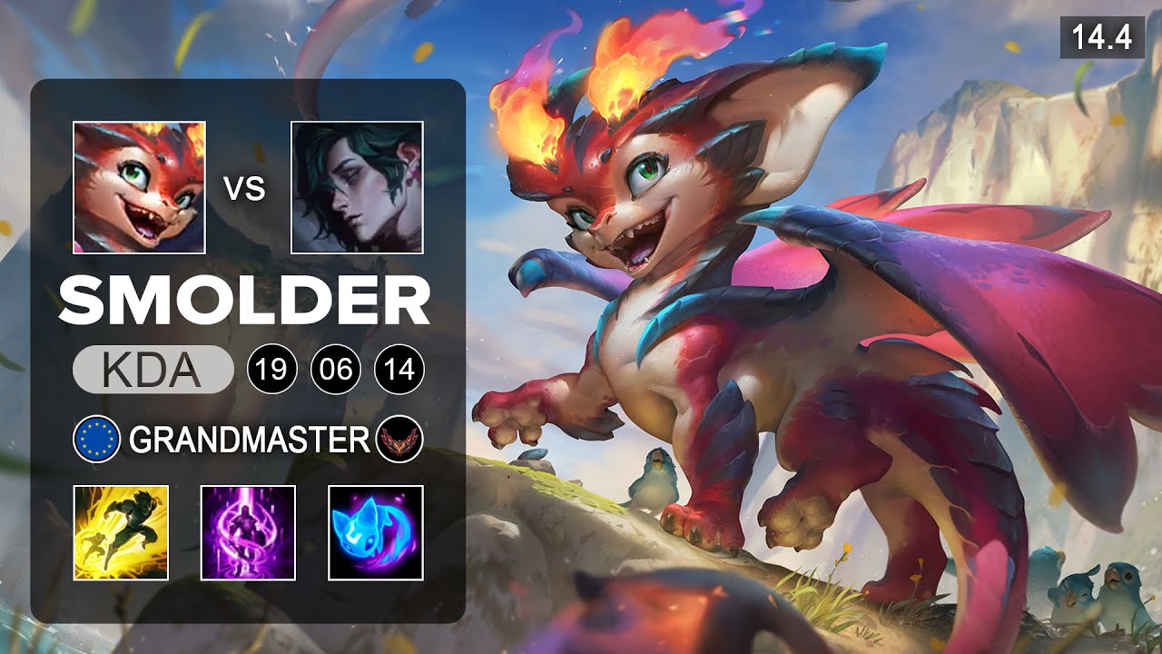 Smolder vs Hwei Mid - EUW Grandmaster - Patch 14.4 Season 14 - YouTube