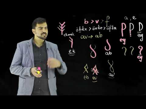 7) Göktürkçe Öğreniyorum (2022) - Ev, Ey, Ek Damgaları