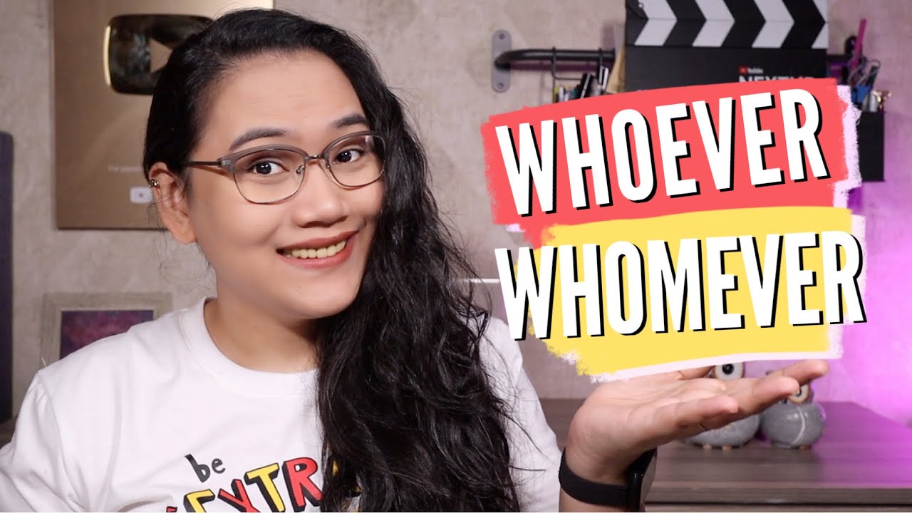 Whoever or Whomever - Which one should you use? - YouTube