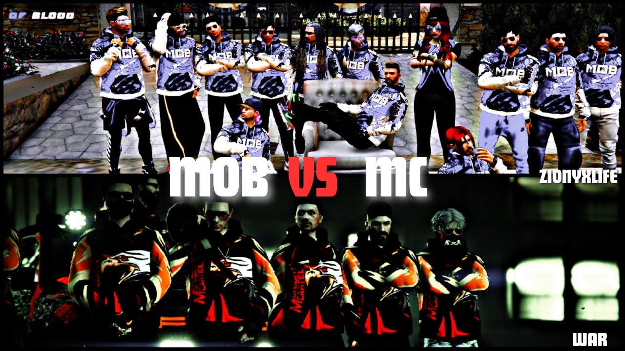 MC vs MOB Gang War - YouTube