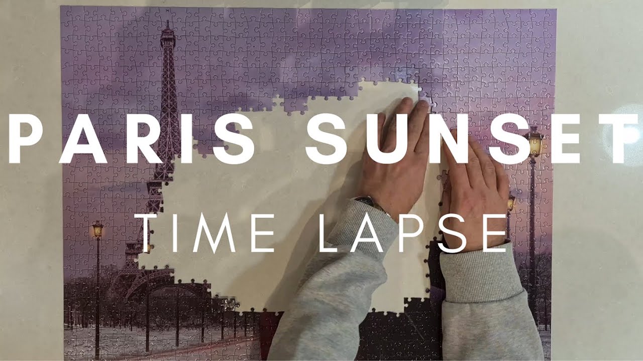PARIS SUNSET PUZZLE TIME LAPSE - Elvis Presley - YouTube